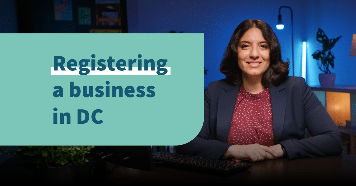 Registering a business in DC - Access Point